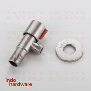 Jual MURAH Stop Kran / Keran Cabang Tee T Single 1 Output / Dobel 2 Output Ukuran Drat 1/2 Inch ...