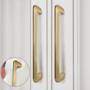 Jual [Dari Tangerang] Gold Handle Brass Brushed Tarikan Emas Gagang ...