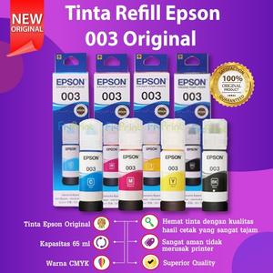 Jual Epson 003 Ink Cartridge T00V Tinta Premium Compatible Printer ...