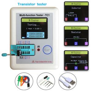 Jual LCR TC1/T7 1.8 Inch TFT LCD Display Multimeter Transistor Tester ...