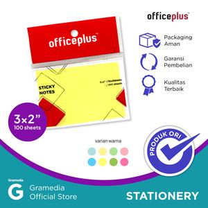 Jual Office-P Sticky Note 3X2" 100Sht Neon Yellow - Jakarta Timur ...