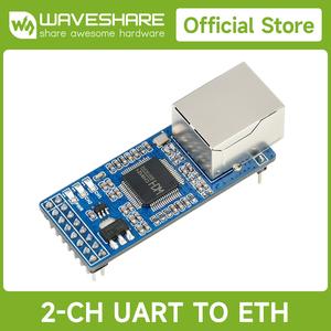 Jual selamat datang Waveshare 2-CH UART To Ethernet Converter,Serial Port Transparent ...