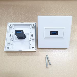 Jual FACEPLATE USB 3.0 1 PORT WALL PLATE USB 3.0 1 PORT / FACE PLATE ...