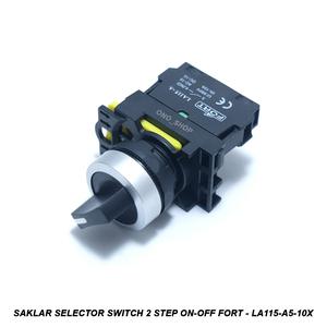 Jual Saklar Selector Switch 2 Step On-Off FORT - LA115-A5-10X - Kota ...