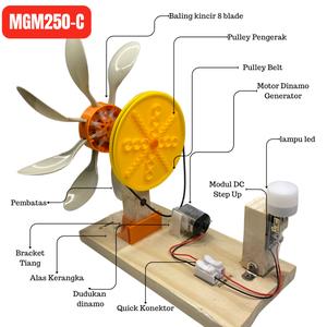 Jual NEW MGM-250C Diy kit water turbin pembangkit listrik tenaga air ...