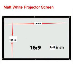 Jual PREMIUM LAYAR PROYEKTOR 84 INCH, UKURAN 185 X 105 CM (SCREEN ...