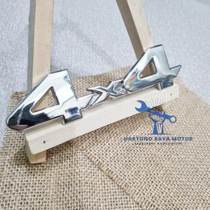 Jual PREMIUM Emblem 3D Sticker 4×4 Four By Four Sticker Logo Badge ...