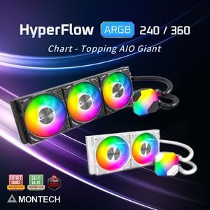 Jual Wajib BG! MONTECH HYPERFLOW 240 | AIO LIQUID CPU COOLER - Putih - Kab. Badung - Market ...