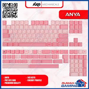 Jual Wajib Grab! KEYCAP - KEYCAPS - CHERRY - ANYA - PBT - DYE SUB ...