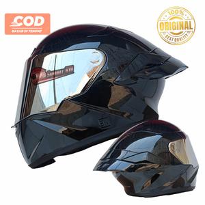 Jual Helm Tt Course Kbr Full Face Paket Ganteng Spoiler Ttc Bisa Cod ...