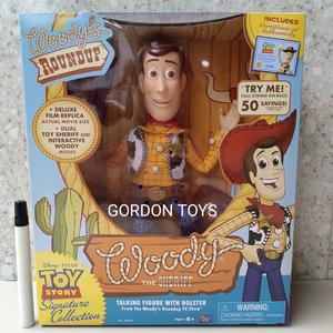 Jual PTR thinkway toy story signature collection woody certificate ...