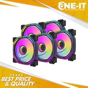 Jual FAN DARKFLASH INFINITY 24 PWM 5in1 120mm ARGB 5 Pack Fans Black ...