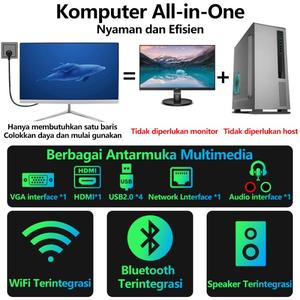 Jual Huav Komputer Full Set PC All-in-One Baru, Prosesor Core i5, Layar - Kota Surabaya - ANYA ...