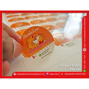 Jual PRINT STICKER | CETAK STICKER CROMO A3 CUTTING KISS CUT - Jakarta ...