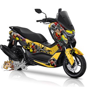 Jual Decal Nmax Neo S Turbo Full Body Stiker Full Body motor N Max NEW ...