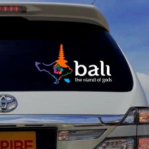 Jual PREMIUM cutting sticker mobil stiker pesona indonesia bali the ...