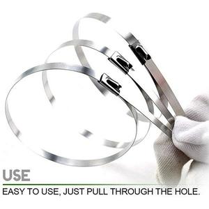 Jual Kabel Tis / Cable Ties zip Tie Lock bahan besi stainless stel ...