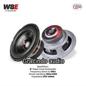 Jual BANTING HARGA BULAN INI!!!! Subwoofer Cello W8E Pasive Box PNP OEM ...