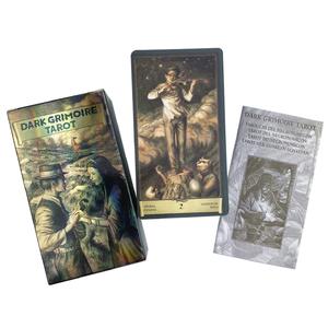 Jual Big Size Dark Grimoire Tarot Cards Deck 78 Cards With Instruction Healing From Past And ...