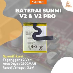 Jual Baterai Mesin Kasir Sunmi V2 / Sunmi V2 Pro | Mesin Kasir Android ...