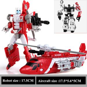 Jual HZX Transformation Robot Car Action Figures Defensor Truck Plane ...