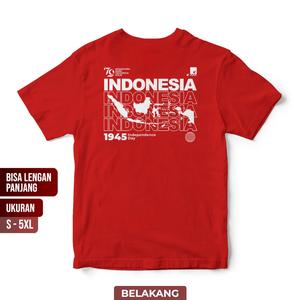 Jual Baju Kaos Kemerdekaan Indonesia 17 Agustus HUT RI 79 tahun 2024 - 20 Peta Indonesia - Baju ...