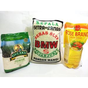 Jual G_SM PAKET SEMBAKO HEMAT (BERAS 5 L, MINYAK ROSE BRAND 1L, GULA ...