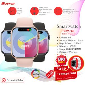 Jual Microwear Smartwatch W99 Plus 45MM 2.0" Komarakstore - Jakarta ...