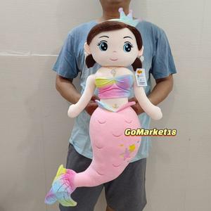 Jual [New] Boneka Mermaid Putri Duyung Queen Bando Pelangi Raiow Soft ...