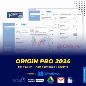 Jual Origin Pro 2024 Full Version Software Originlab Full Version ...