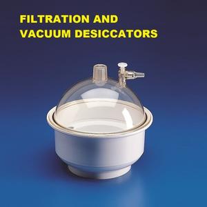 Jual DESIKATOR VACUUM PLASTIK, DESICCATOR WITH STOPCOCK PP DIA. 25 CM ...