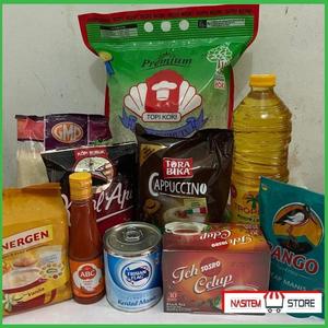 Jual G_SM PAKET SEMBAKO MURAH LENGKAP ISI (BERAS,MINYAK,KECAP,GULA ...