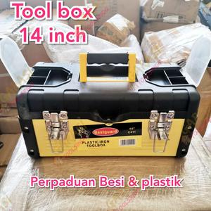 Jual toolbox 14" BESTGUARD tool box besi plastik 14 inch kotak kunci ...