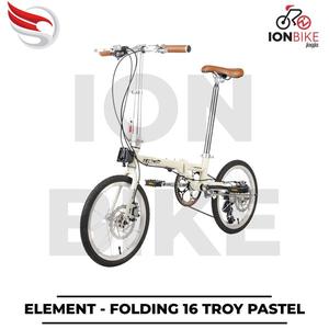 Jual Sepeda Lipat 16 Element Troy Pastel 8 Speed Hydrolik Murah Terbaru ...