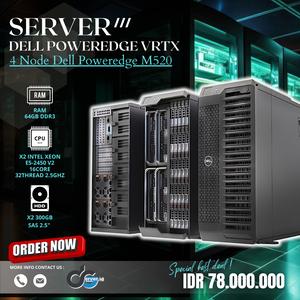 Jual Dell PowerEdge VRTX chassis with 4node dell poweredge m520 - Kab ...