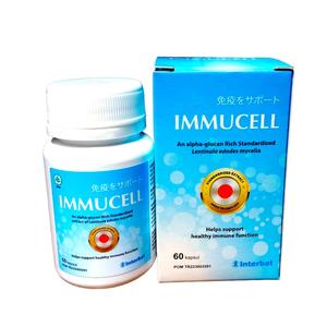 Jual Immucell 60 Kapsul | Ektraks Jamur Shitake | Membantu Memelihara ...