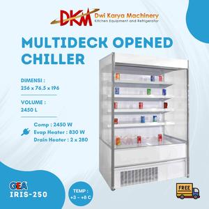 Jual Multideck Open Chiller (Self Contained) GEA IRIS-250 - Kota Surabaya - Dwi Karya Mesin ...