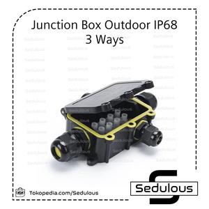 Jual Outdoor Junction Box Sambungan Kabel Waterproof 3 Cabang 3 Ways ...