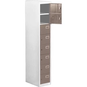 Jual KRISBOW LOCKER 8 DOORS SINGLE COLUMN BROWN 10091457 - Jakarta ...