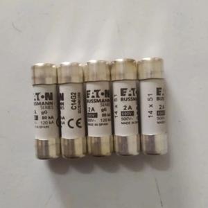 Jual Fuse Keramik 14×51 2A 500/690V 120Ka Bussmann C14G2 Fuse 14X51 2A Best Komponen Listrik|100 ...