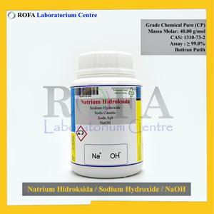 Jual NATRIUM HIDROKSIDA / SODIUM HYDROXIDE / NAOH CP BUTIRAN 500 GRAM ...