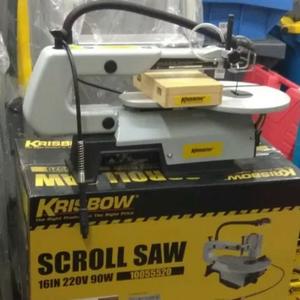 Jual SCROLL SAW KRISBOW 16IN 90W 220V KW10055520 Original - Kota ...