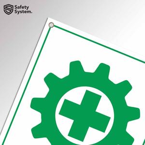 Jual Spanduk Banner K3 Logo Utamakan Keselamatan dan Kesehatan Kerja ...