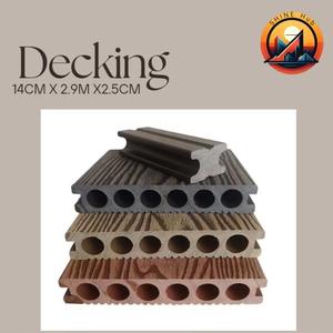 Jual Exterior WPC - Lantai Decking Outdoor Bahan WPC Motif Kayu/Lantai ...