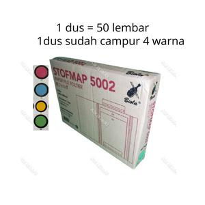 Jual Map Biola 5002 1 dus mix 4 warna - Kota Denpasar - Pena Office ...