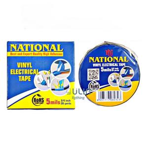 Jual ISOLASI LISTRIK NATIONAL 20YARD SNI - LAKBAN KABEL VINYL ...