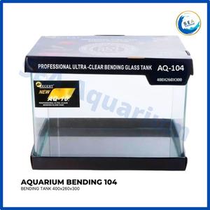 Jual aquarium bending glass tank 3 set 104 kaca bending tanpa sambungan ...