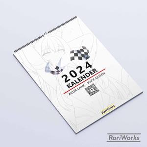 Jual KALENDER DINDING ANIME - AZUR LANE [RACE QUEEN] 2024 - Kota ...