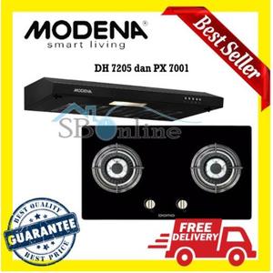 Jual Paket Kompor Tanam Domo dan Cooker Hood Modena - DH 7205 dan PX ...