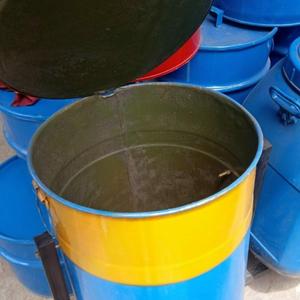 Jual tempat sampah/tong sampah besi/drum besi/tong gantung 60 liter ...